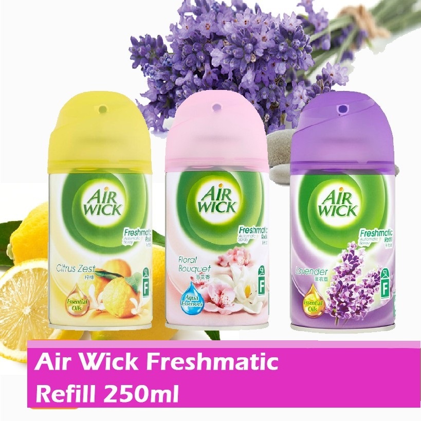 AIR WICK Automatic Air Freshener Spray Refill (250ml x1) | Shopee Malaysia