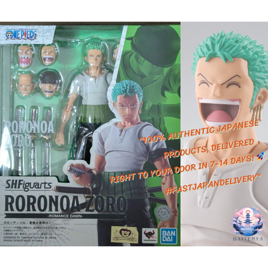 ** S.H.Figuarts ONE PIECE: Roronoa Zoro - Dawn of Adventure** | Shopee ...