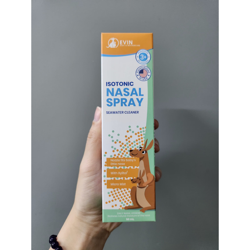 EVIN Isotonic 0.9% Nasal Spray (50ml) | Shopee Malaysia