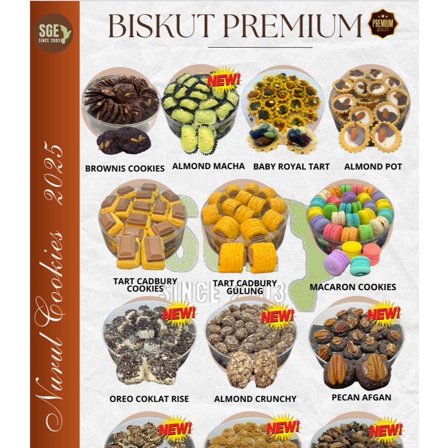 BISKUT RAYA PREMIUM NEW 2025 COOKIES SEDAP | Shopee Malaysia