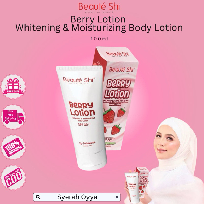 [Original] BeauteShi Berry Lotion Whitening & Moiturizing Body Lotion ...