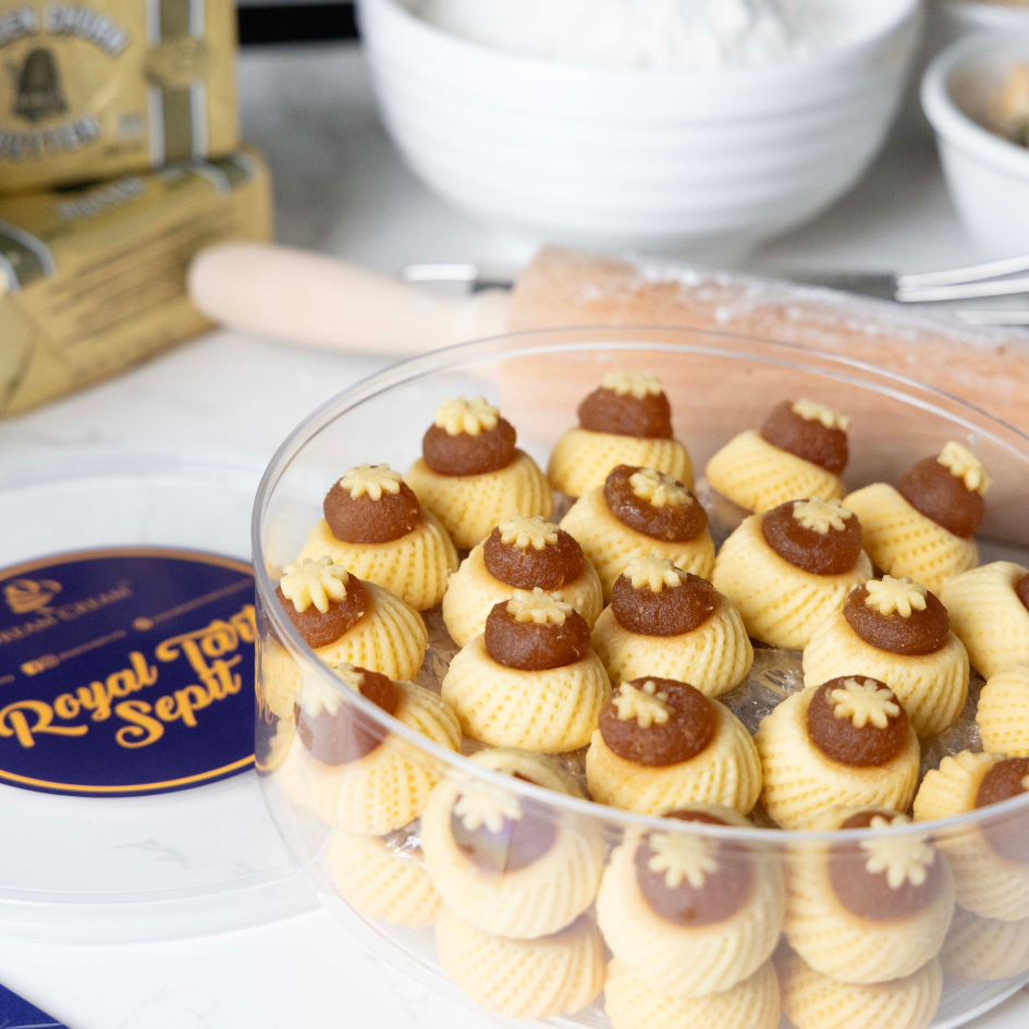 BISKUT RAYA 2025 / COOKIES 2025 / ROYAL TART SEPIT GOLDEN CHURN ...
