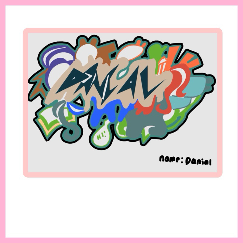 custom name doodle/ ubah suai nama doodle (murah rm 2 only!) | Shopee ...