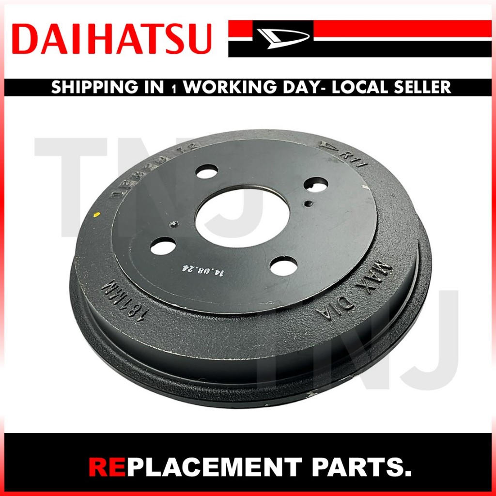 BRAKE DRUM / PERODUA AXIA / BEZZA / MYVI Lagi Best ( 42431-BZ080 ...