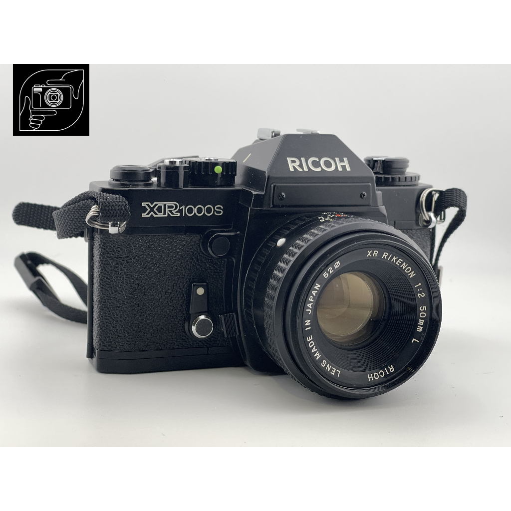 RICOH XR1000S (KR-10) 35mm SLR Camera + 52mm XR RIKENON 1:2 Lens ...