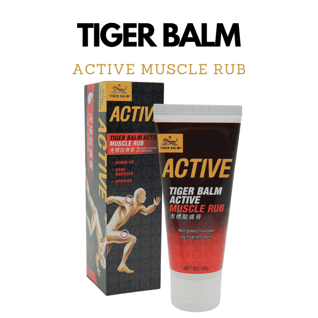 TIGER BALM Active Muscle Rub (Non-Greasy) | Shopee Malaysia