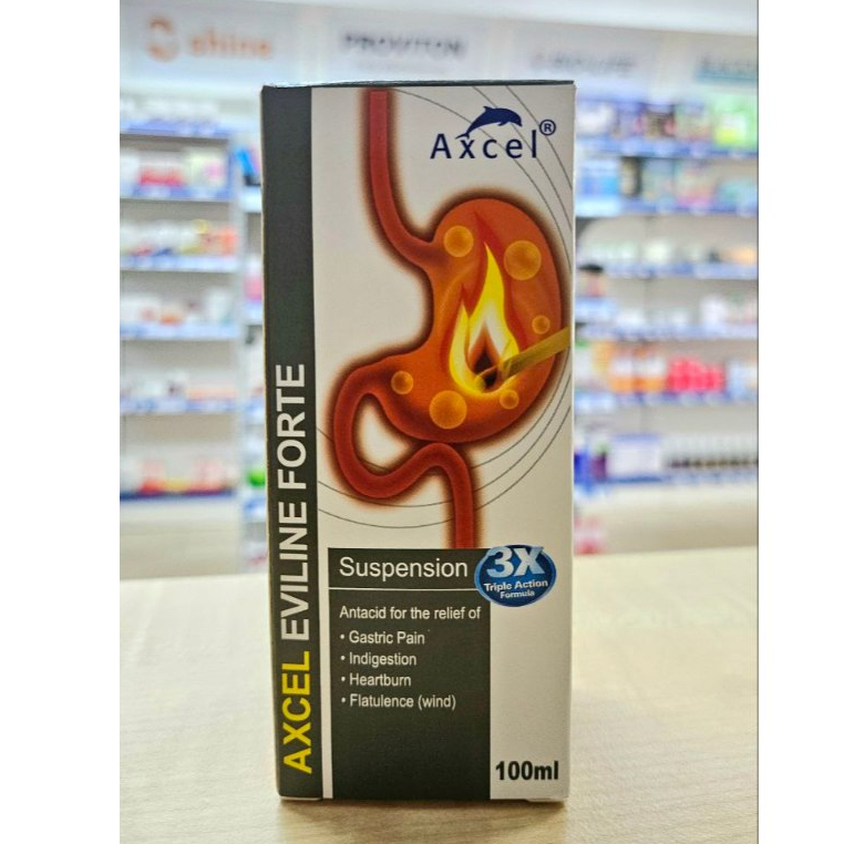 [KKM APPROVED] Axcel Eviline Forte Suspension/ Ubat gastrik dan Pedih ...