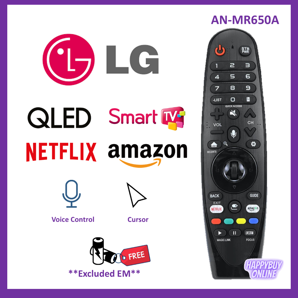 Compatible LG 4K UHD Smart OLED TV Remote Control MR18BA MR20GA LG ...