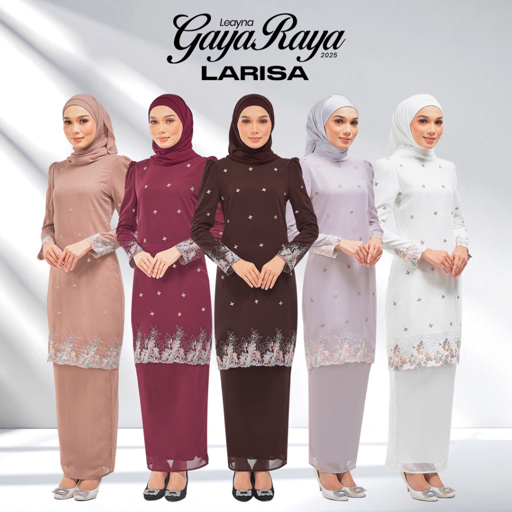 LEAYNA.CO LARISA Kurung | Shopee Malaysia