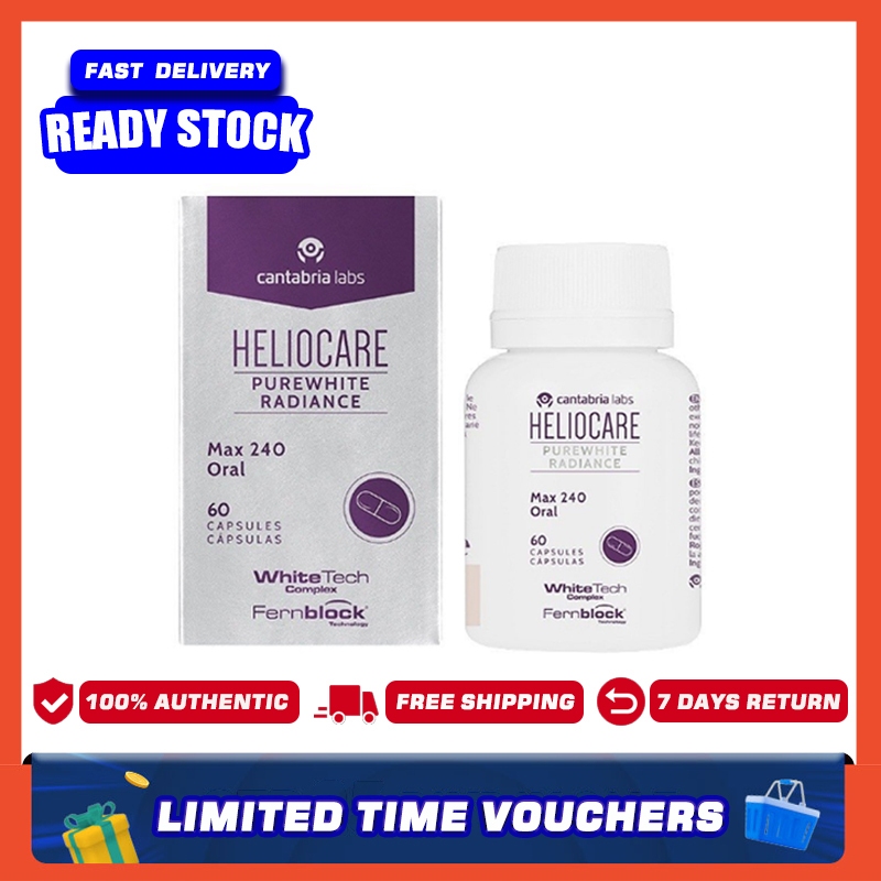 🔥Heliocare Fern PLE Plus 240MG 60 CAPSULES [Expire 2026]Whitening ...