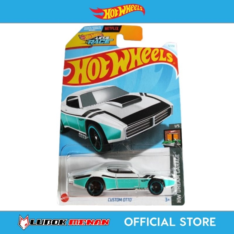 Hot Wheels Custom Otto (White) | Shopee Malaysia