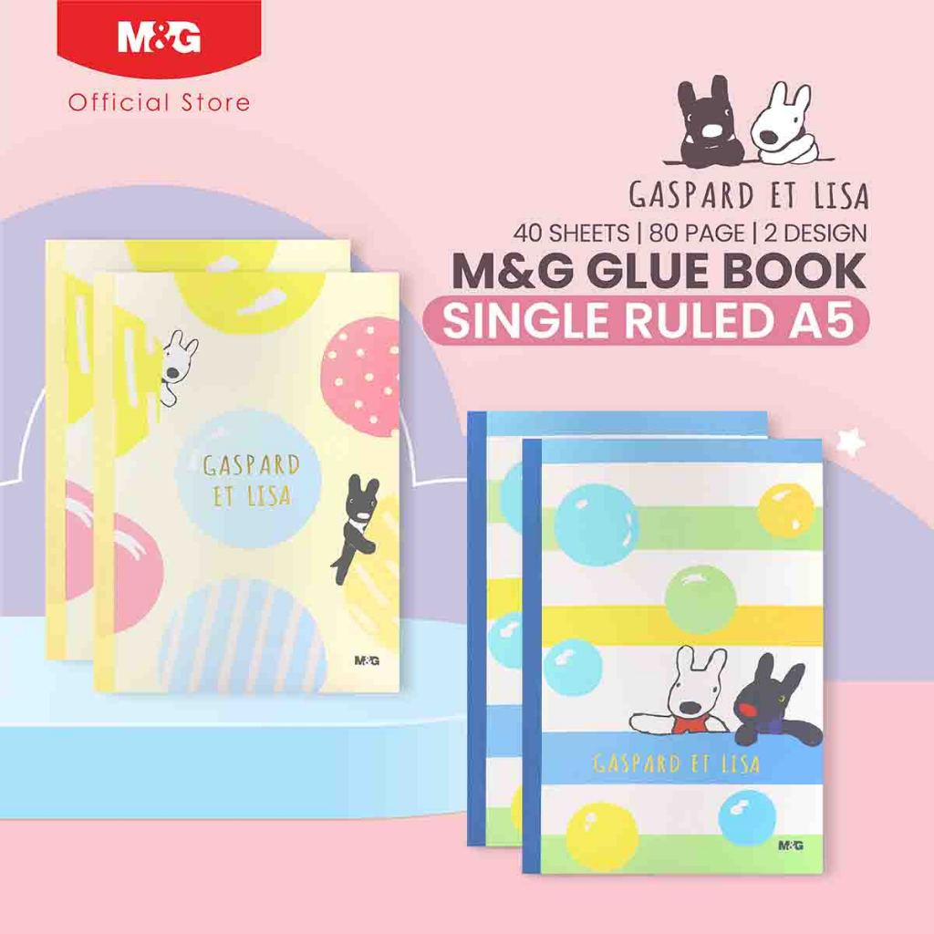 M&G GLUE NOTEBOOK LINE INNER PAGE A5 ( 40 SHEETS ) QPNBC009 | Shopee Malaysia