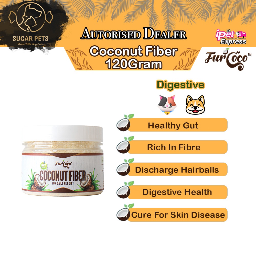 Furcoco Coconut Fiber Organic 120g | Shopee Malaysia