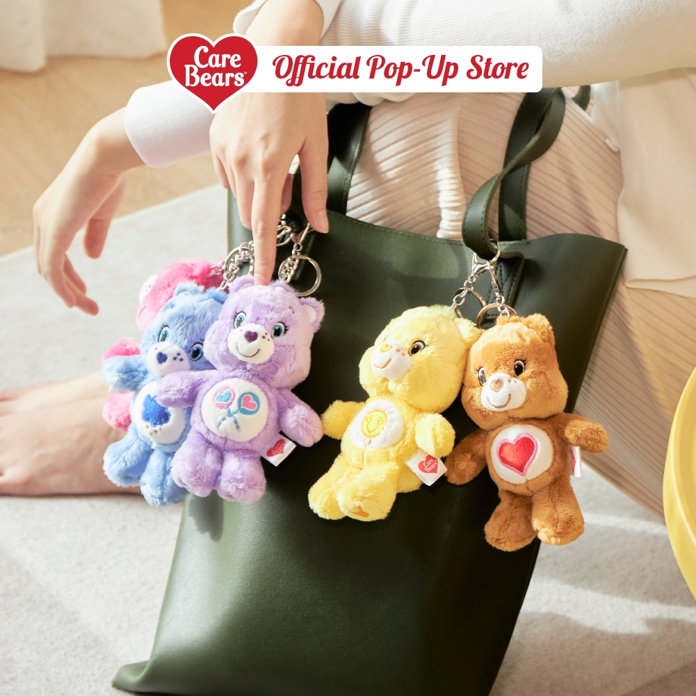 Care Bears ™ Official Mini Plush Keychain (15CM) – Soft, Huggable Clip ...