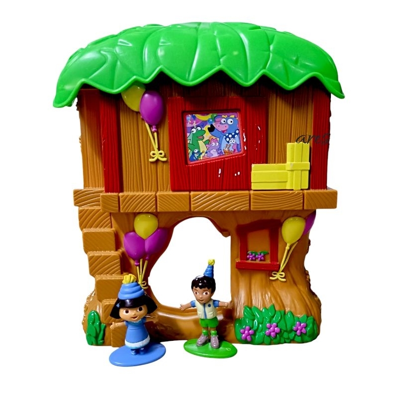 ARES Preloved Dora the Explorer Let's Go Adventure Treehouse Mini ...