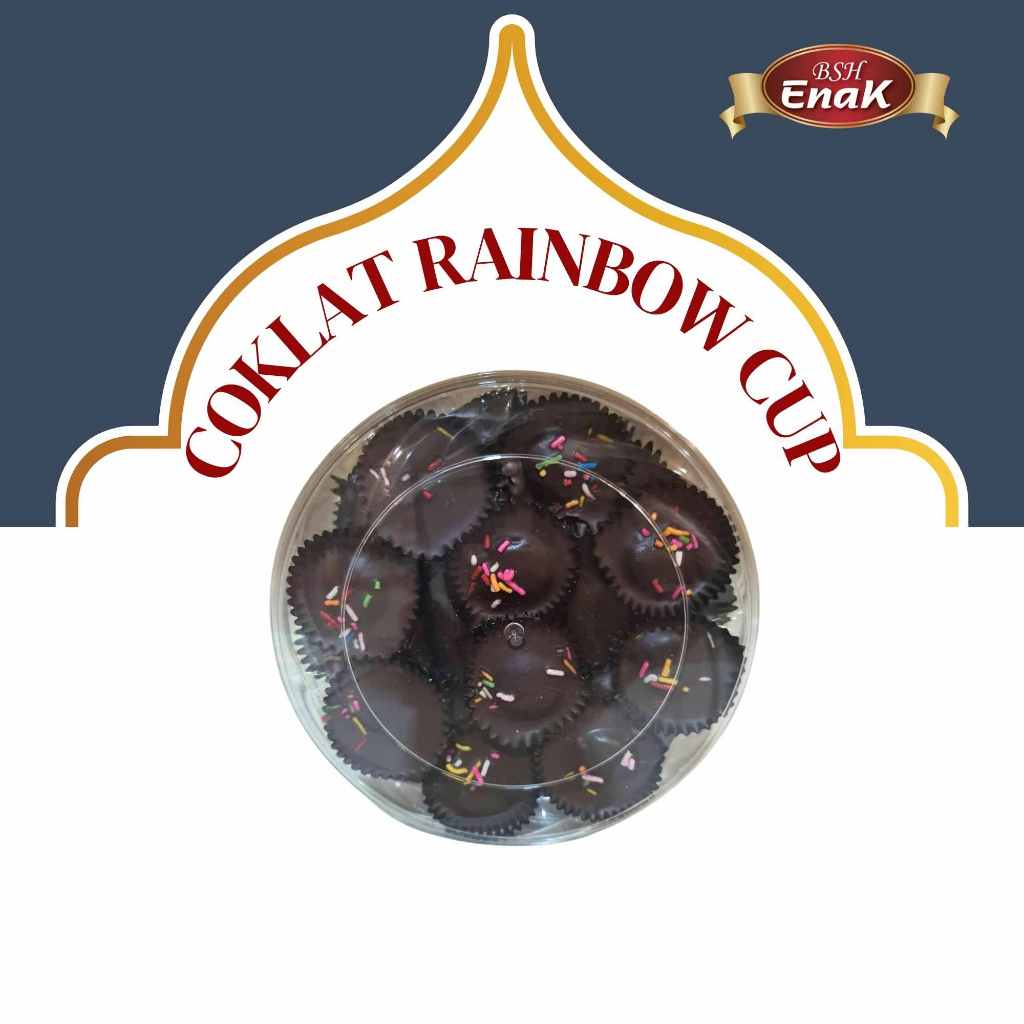 🌙KUIH RAYA⭐️Chocolate Rainbow Kokis Chocolate Rainbow Cookies (HALAL ...