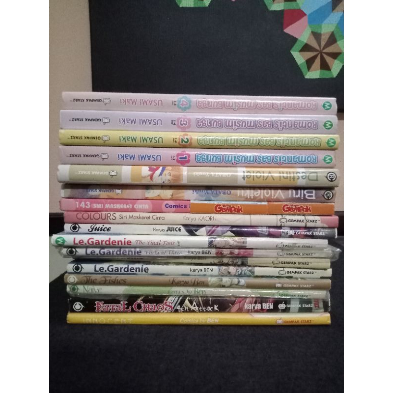 Preloved Graphic Novel / Comics | Shopee Malaysia