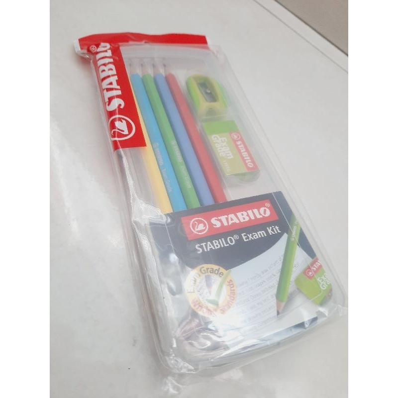 Stabilo exam kit Grade 2B colourful pencils | Shopee Malaysia