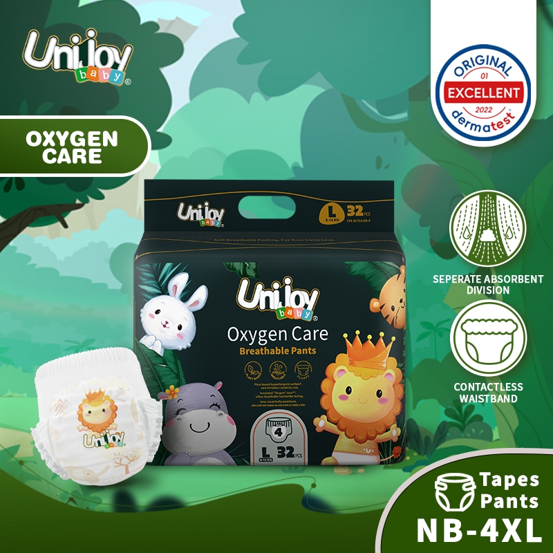 【Free Gift】UNIJOY Baby Diapers Pants Newborn Lightweight & Stretch Fit ...
