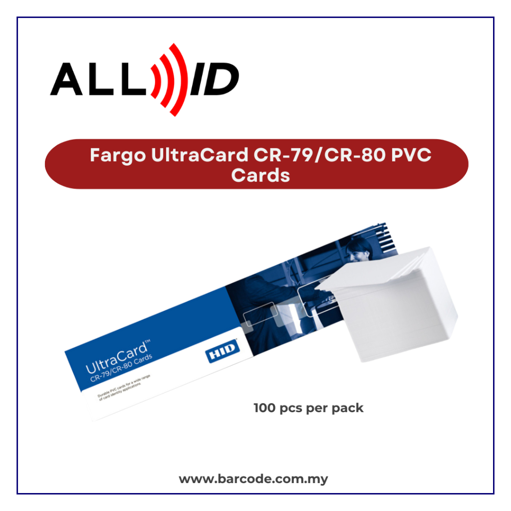 Fargo UltraCard CR-79/CR-80 PVC Cards | Shopee Malaysia