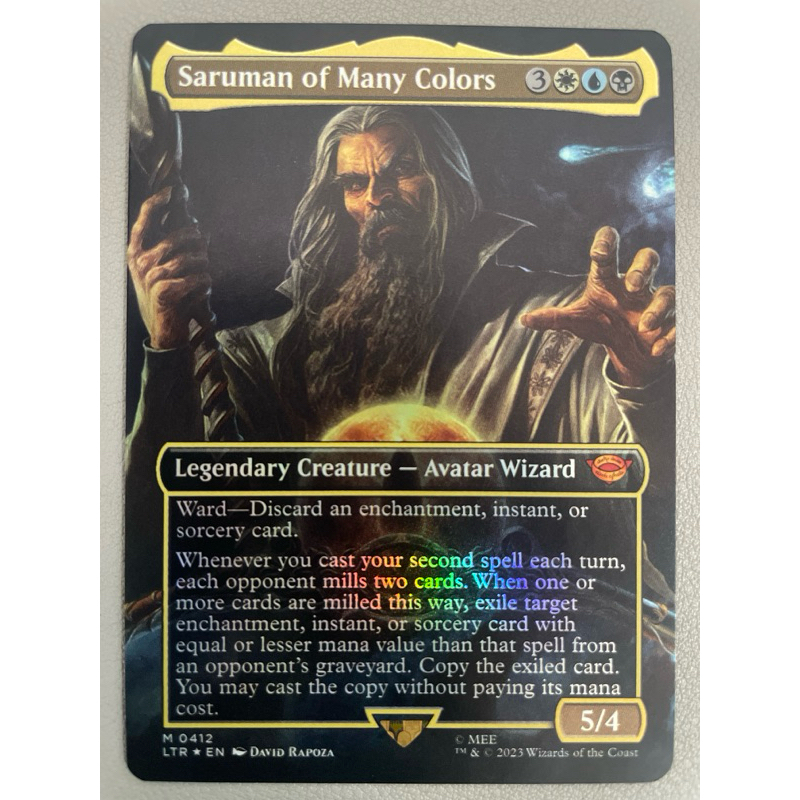 MTG:The Lord of the Rings:Special Edition (LTR) R0371 M0674 - Saruman ...