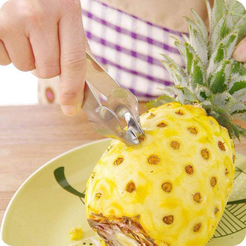STAINLESS STEEL PLIERS PINEAPPLE EYE REMOVER pengorek mata nanas ...