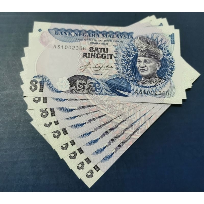 Offer Banknote Rm1 Siri 5 Condition Cantik UNC Seperti di gambar ...
