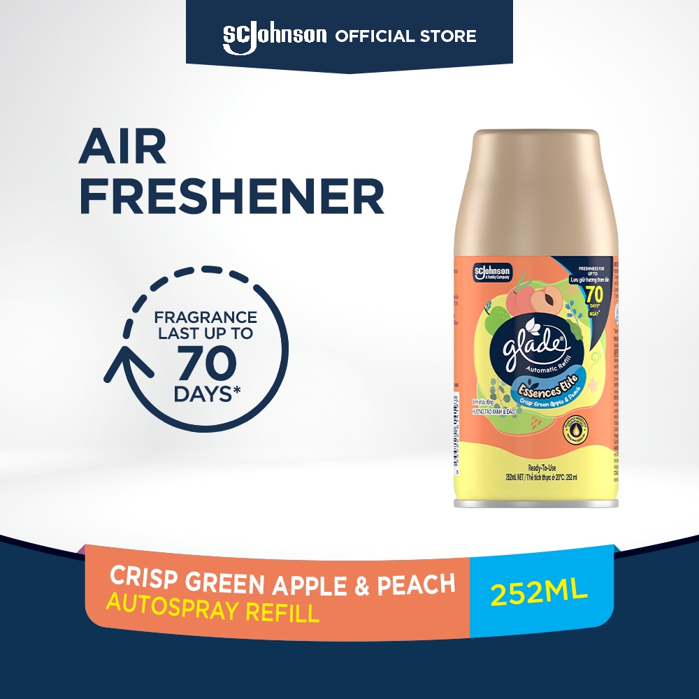 Glade Autospray Essences Elite Refill (252ml) | Shopee Malaysia