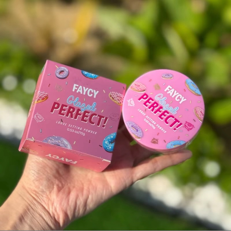 FAYCY BEAUTY GEBU GLAZED PERFECT LOOSE POWDER 15GM🌸 | Shopee Malaysia