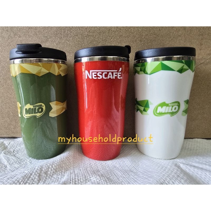 (READY STOCK) Limited edition Nescafe and Milo thermal flask tumblr ...