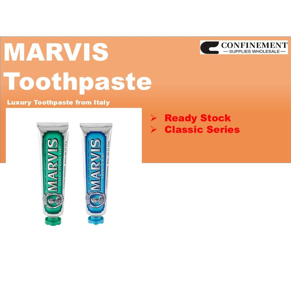 Marvis Toothpaste 85ml Luxury Italy Toothpaste | Shopee Malaysia