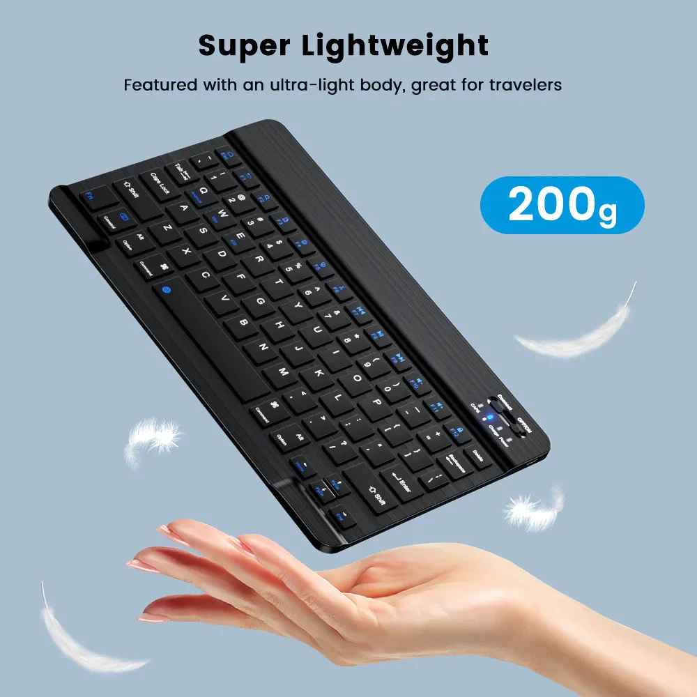Wireless Bluetooth Keyboard Mouse Tablet Keyboard | Shopee Malaysia