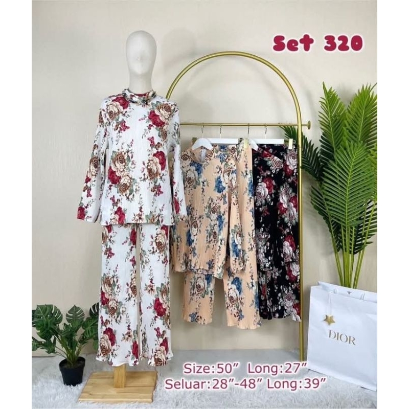 CLEARANCE STOCK**SET SURI 320 FREESIZE by Mekshaaashop | Shopee Malaysia