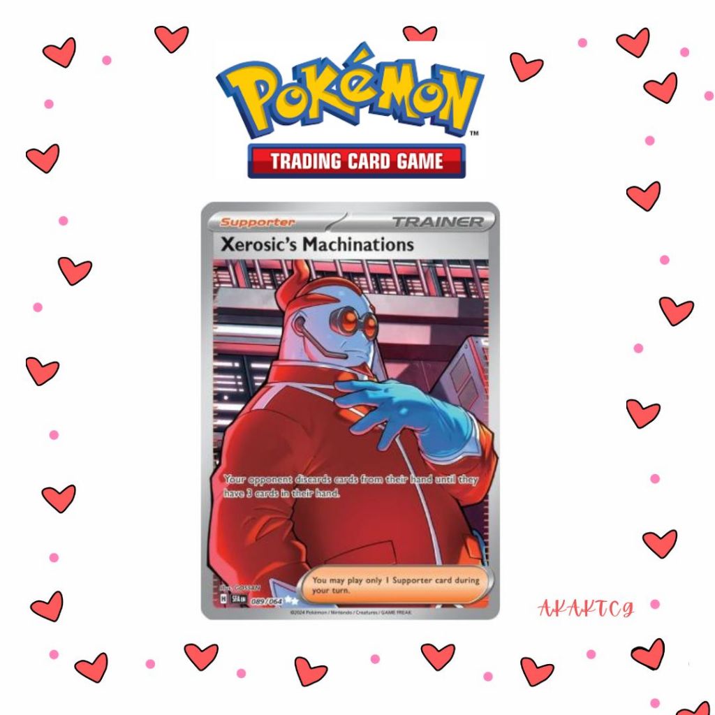 Pokemon Xerosic’s Machinations 89/64 Shrouded Fable Full Art Trainer ...