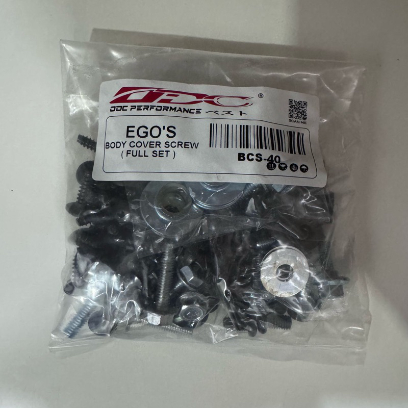 Body Cover Screw Full Set Skru Body Set Yamaha Egos Ego S | Shopee Malaysia
