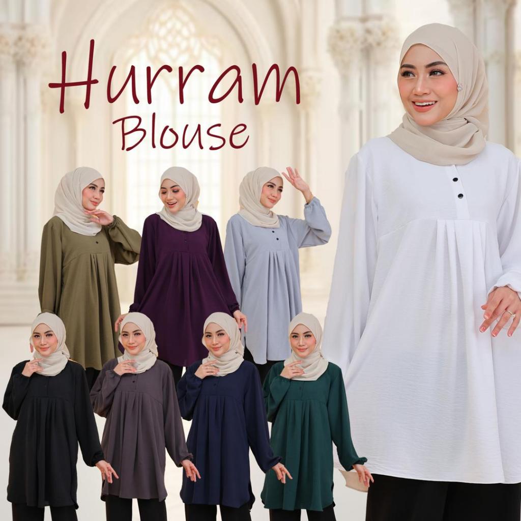 Blouse Hooram Terbaru Dalam Tiga Saiz Berbeza - Boleh Dipakai Sepanjang ...