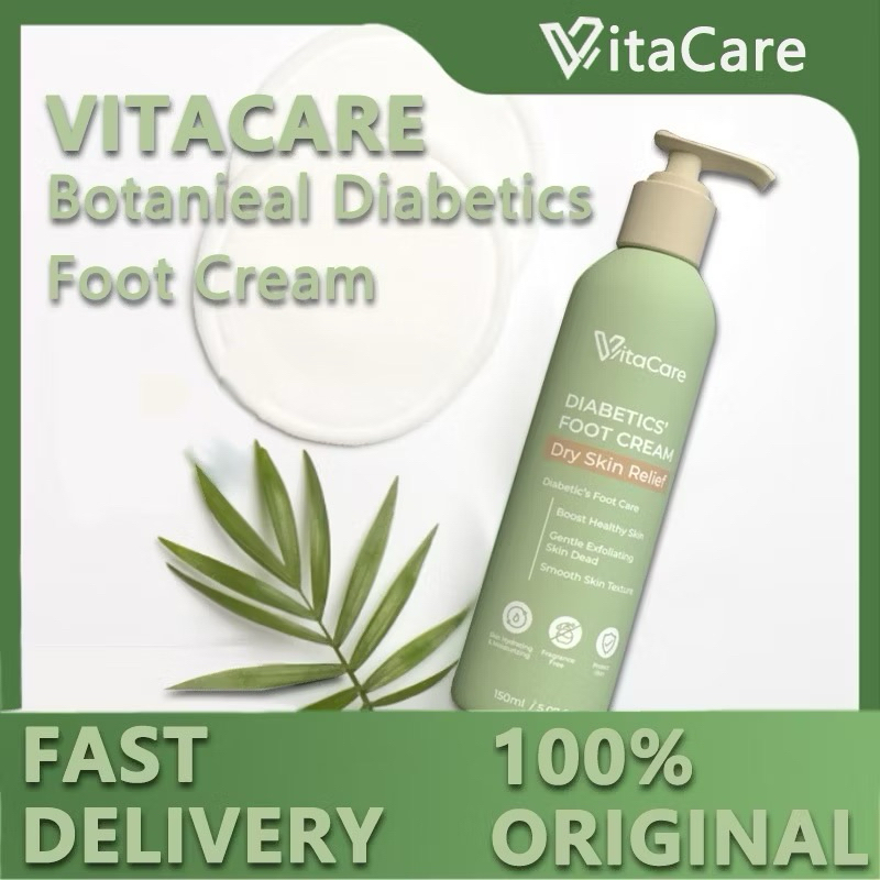 Vitacare - Botanic Diabetic Foot Cream | Foot Ulcer | Krim Penjagaan Kaki | Shopee Malaysia