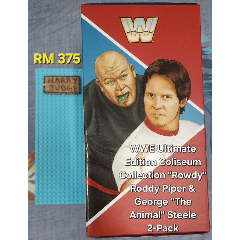 WWE Ultimate Edition Coliseum Collection "Rowdy" Roddy Piper & George ...