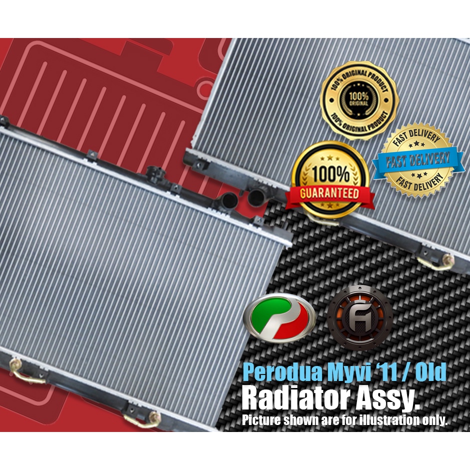 PERODUA MYVI '11 / MYVI FIRST MODEL | RADIATOR ASSEMBLY | HIGH QUALITY ...