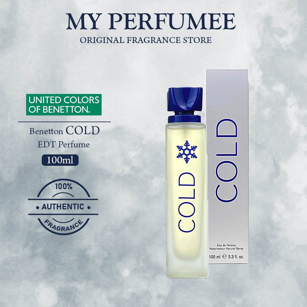 Benetton Cold Eau de Toilette Perfume for Men 100ML | Shopee Malaysia