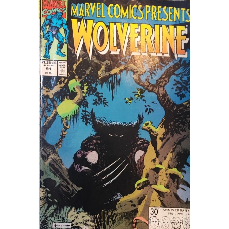Marvel Comics Presents #91 Wolverine / Ghost Rider & Cable (1991) Flip ...