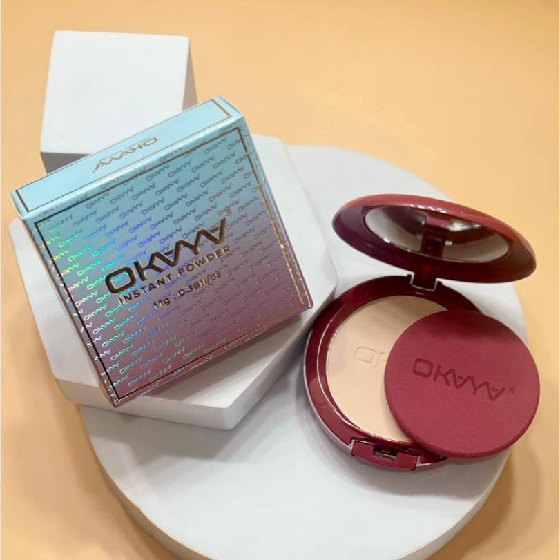 OKAYA Instant Powder (Compact Powder 2 Way Cake) | Shopee Malaysia