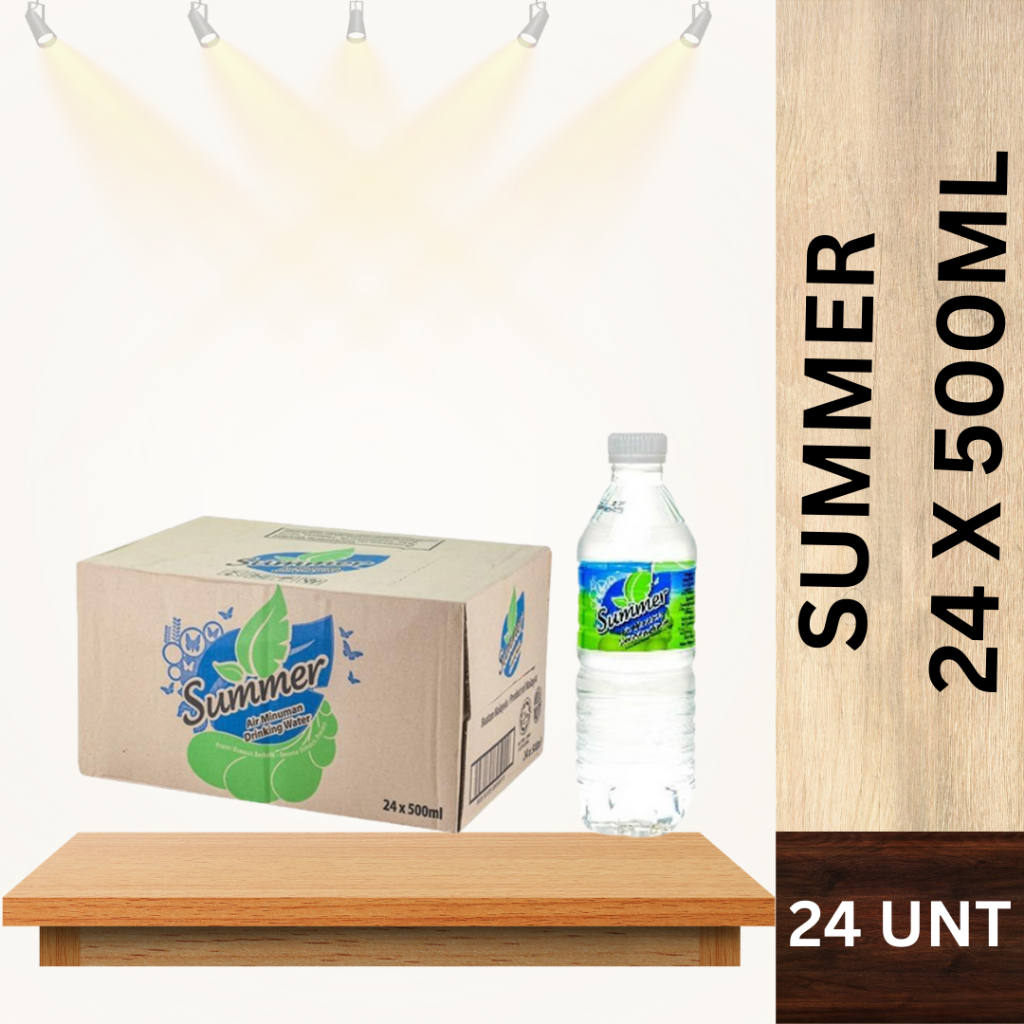 SUMMER Mineral Water 500ML (24 Bottles) | Stay Hydrated Anytime ...