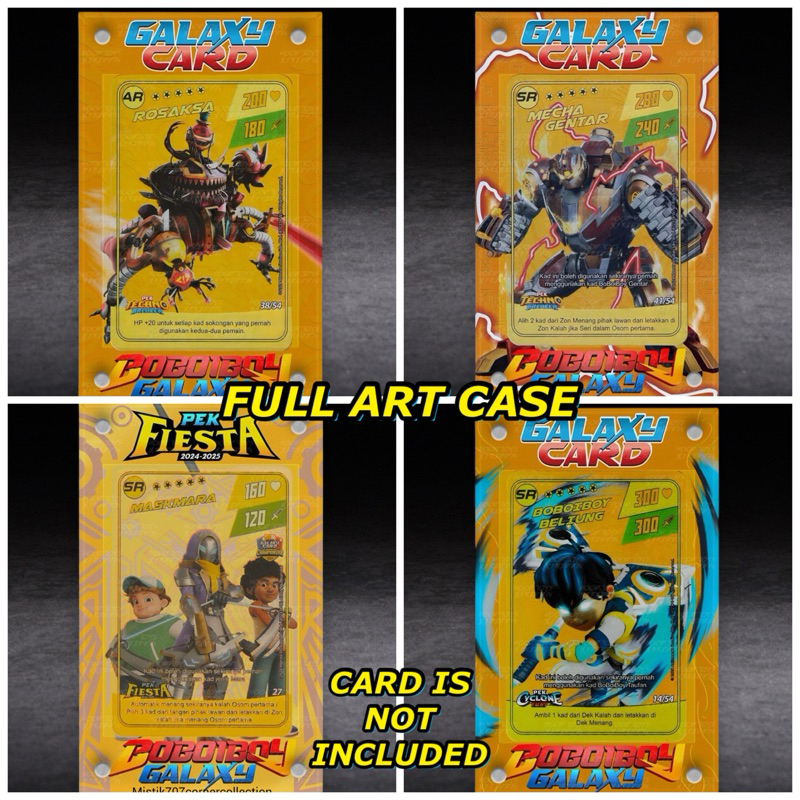 FULL ART CASE BOBOIBOY MGC CARD (CARD NOT INCLUDED) | Shopee Malaysia