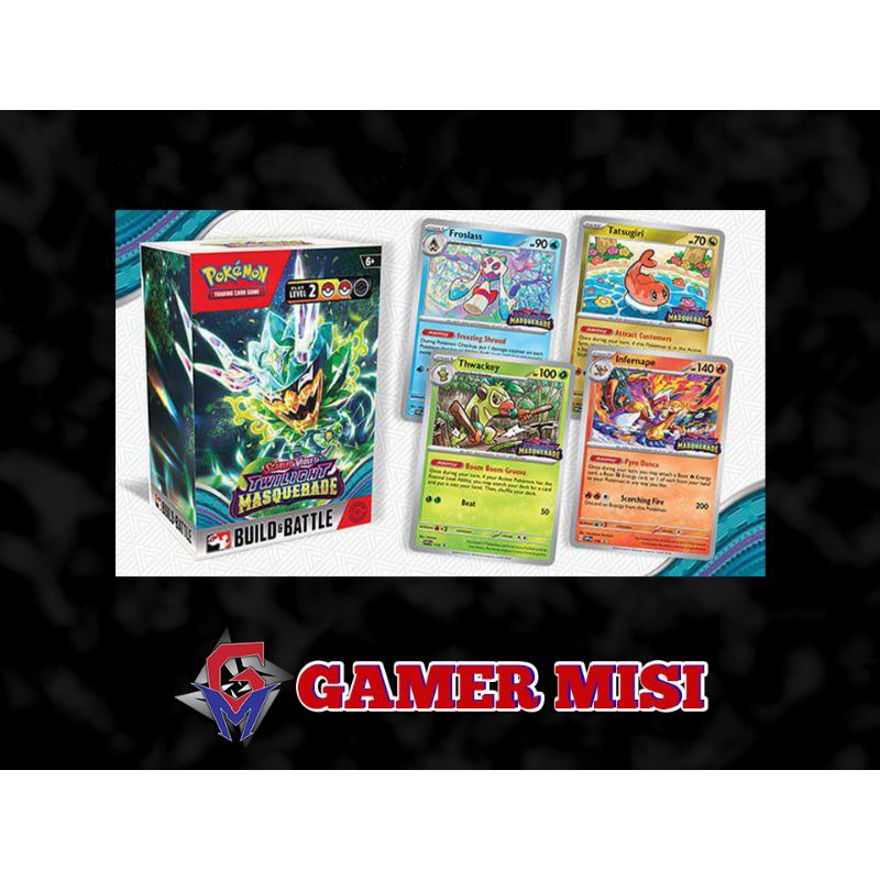 POKEMON TCG SV06 SCARLET/VIOLET : TWILIGHT MASQUERADE BUILD & BATTLE PR ...