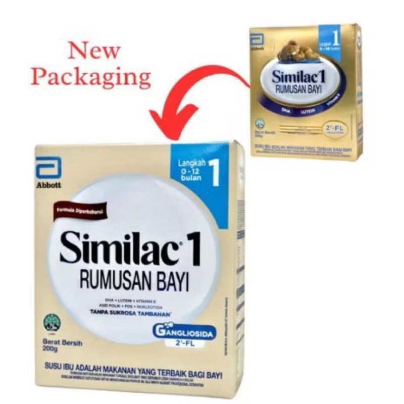 Similac step 1 (0-12 month) 200g | Shopee Malaysia