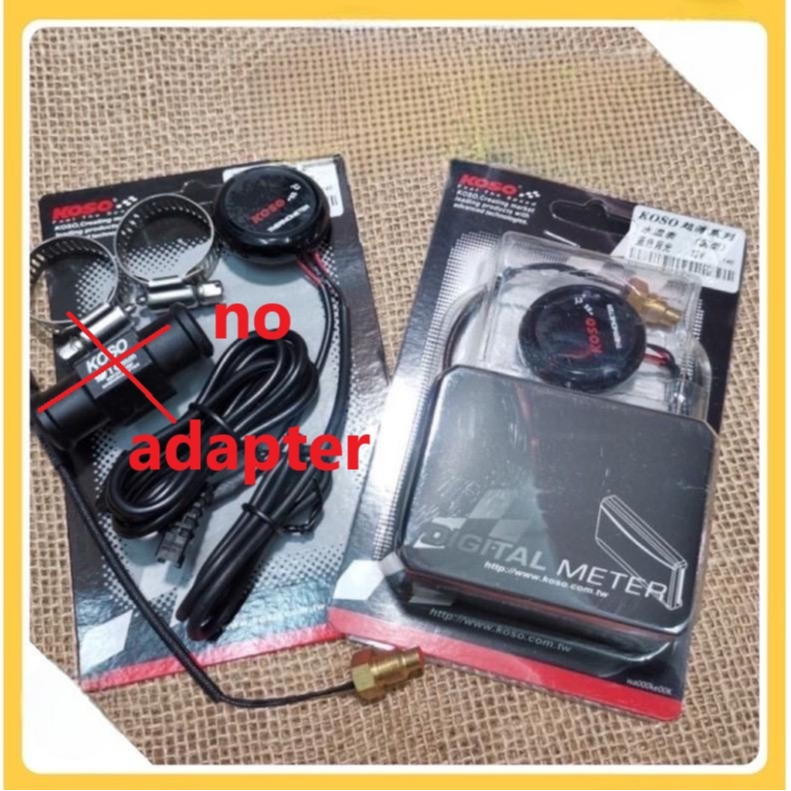 KOSO Water Temperature Meter With Sensor (Meter only ) Y15ZR LC135 ...