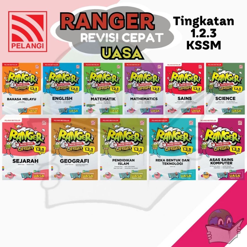 Buku Rujukan Ranger Revisi Cepat UASA 2025 KSSM - BM/Eng/B.Cina/Mate ...