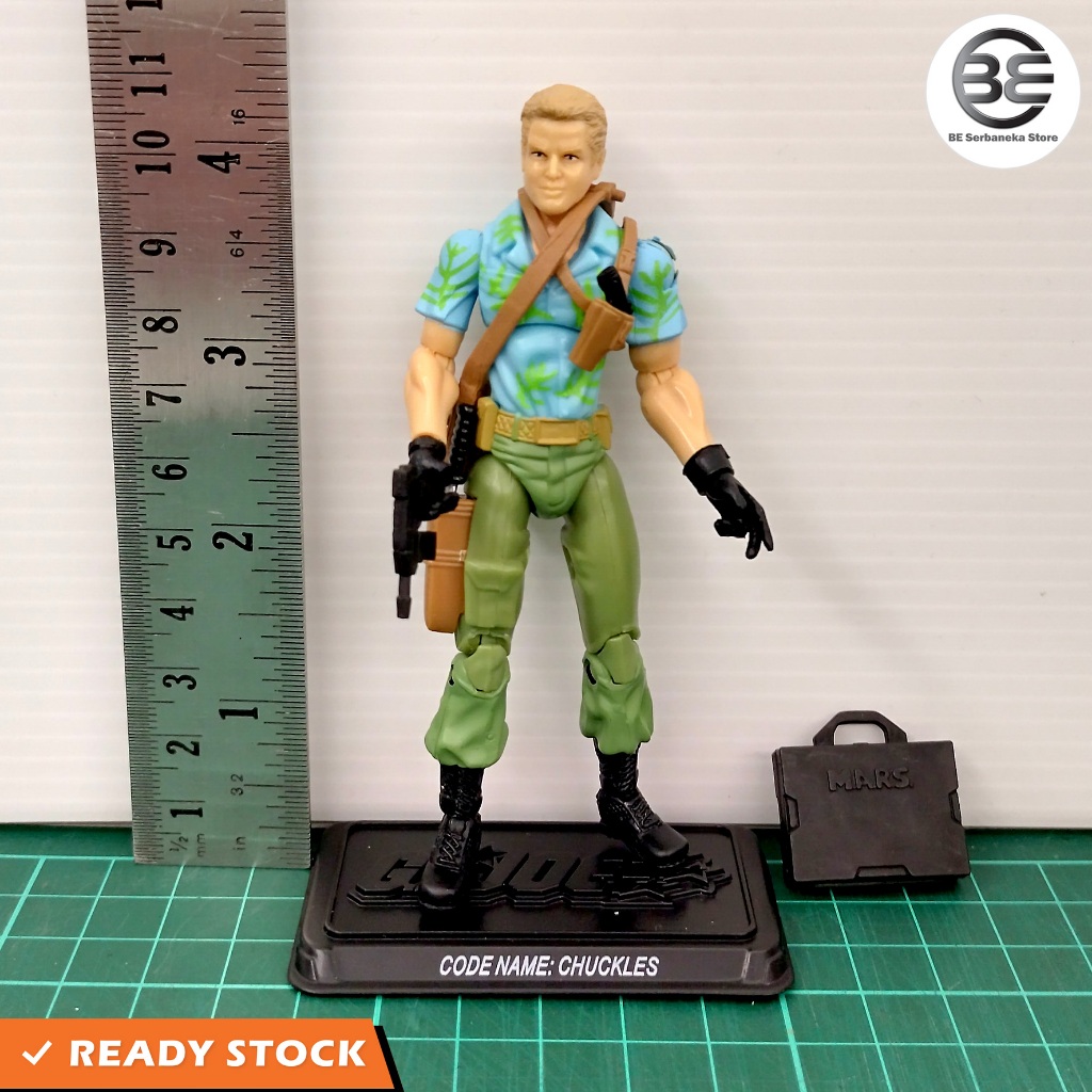 Used G.I. Joe GI JOE 3.75" Chuckles (Assault on Cobra Island) | Shopee ...