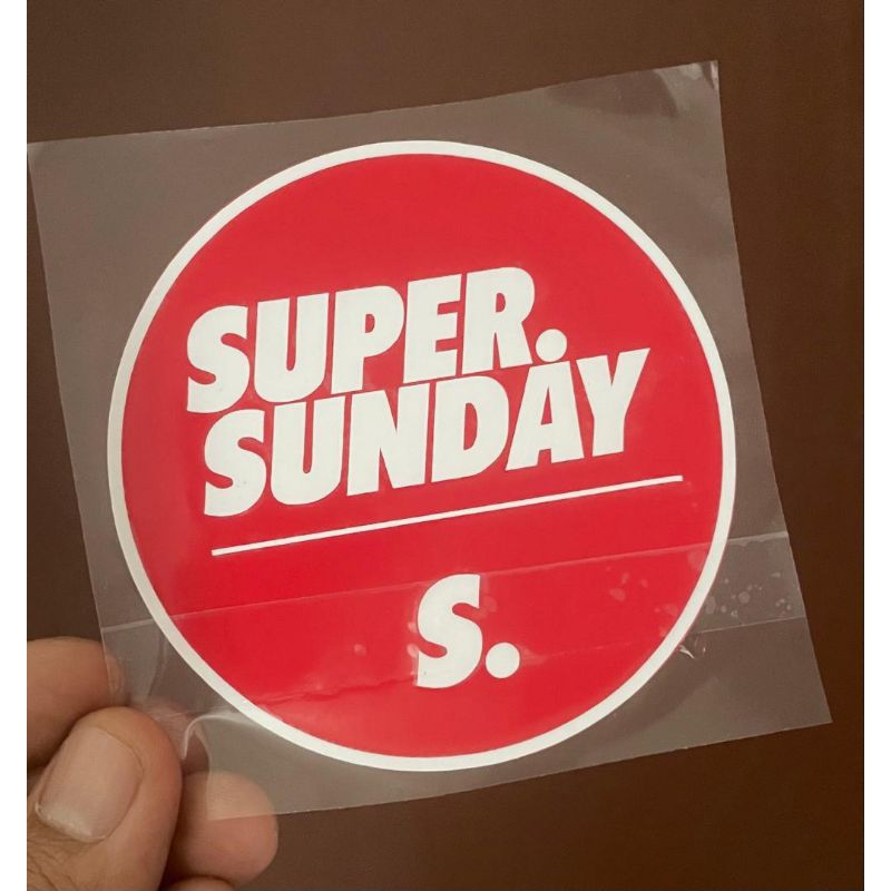 Super Sunday Car Motor Sticker waterproof | Shopee Malaysia